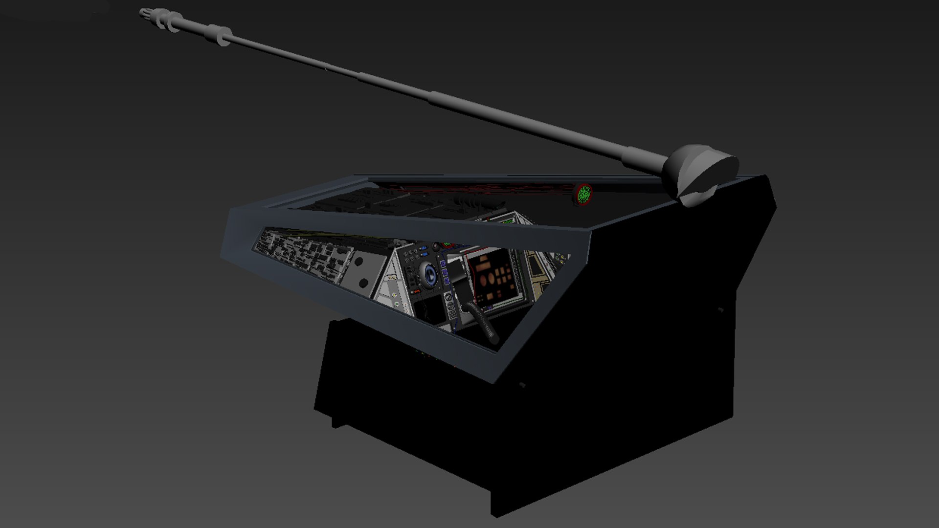 3D Model E-wing Cockpit X Wing - TurboSquid 1627780
