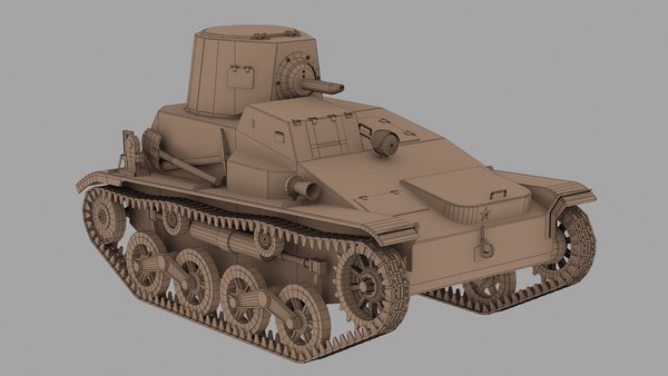 Ww2 type 94 tankette 3D - TurboSquid 1513030