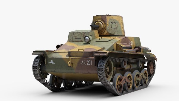Ww2 type 94 tankette 3D - TurboSquid 1513030