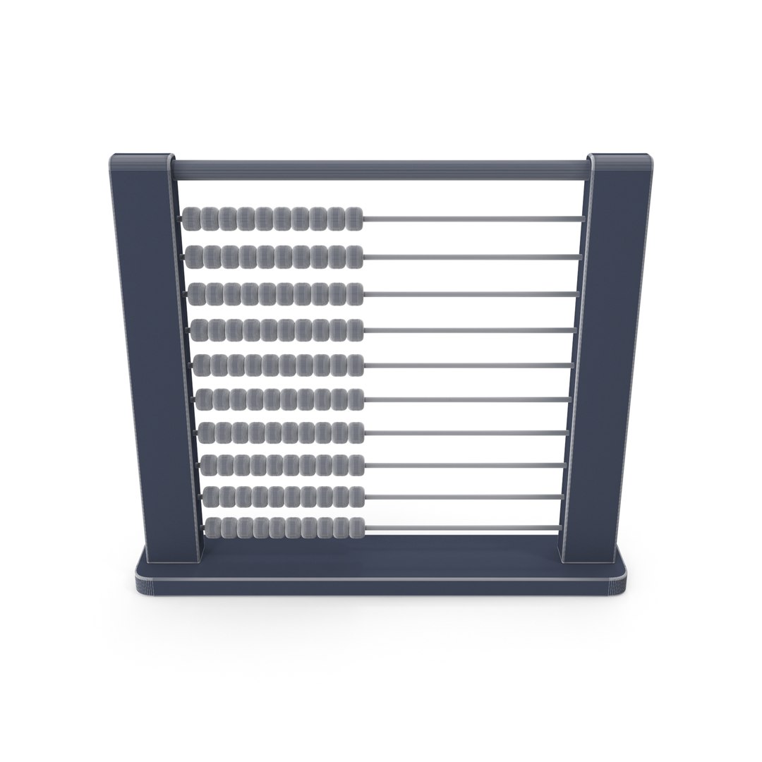 3D Abacus Model - TurboSquid 1944143