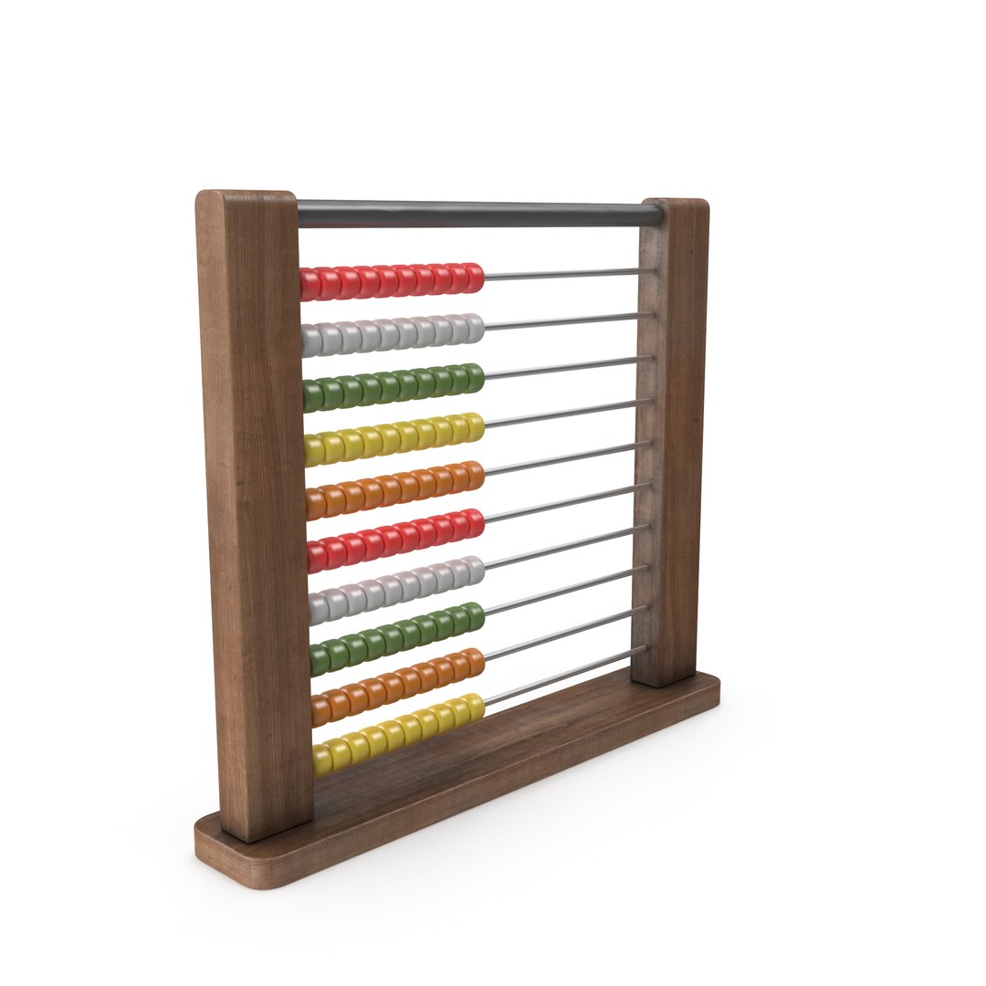 3D Abacus Model - TurboSquid 1944143