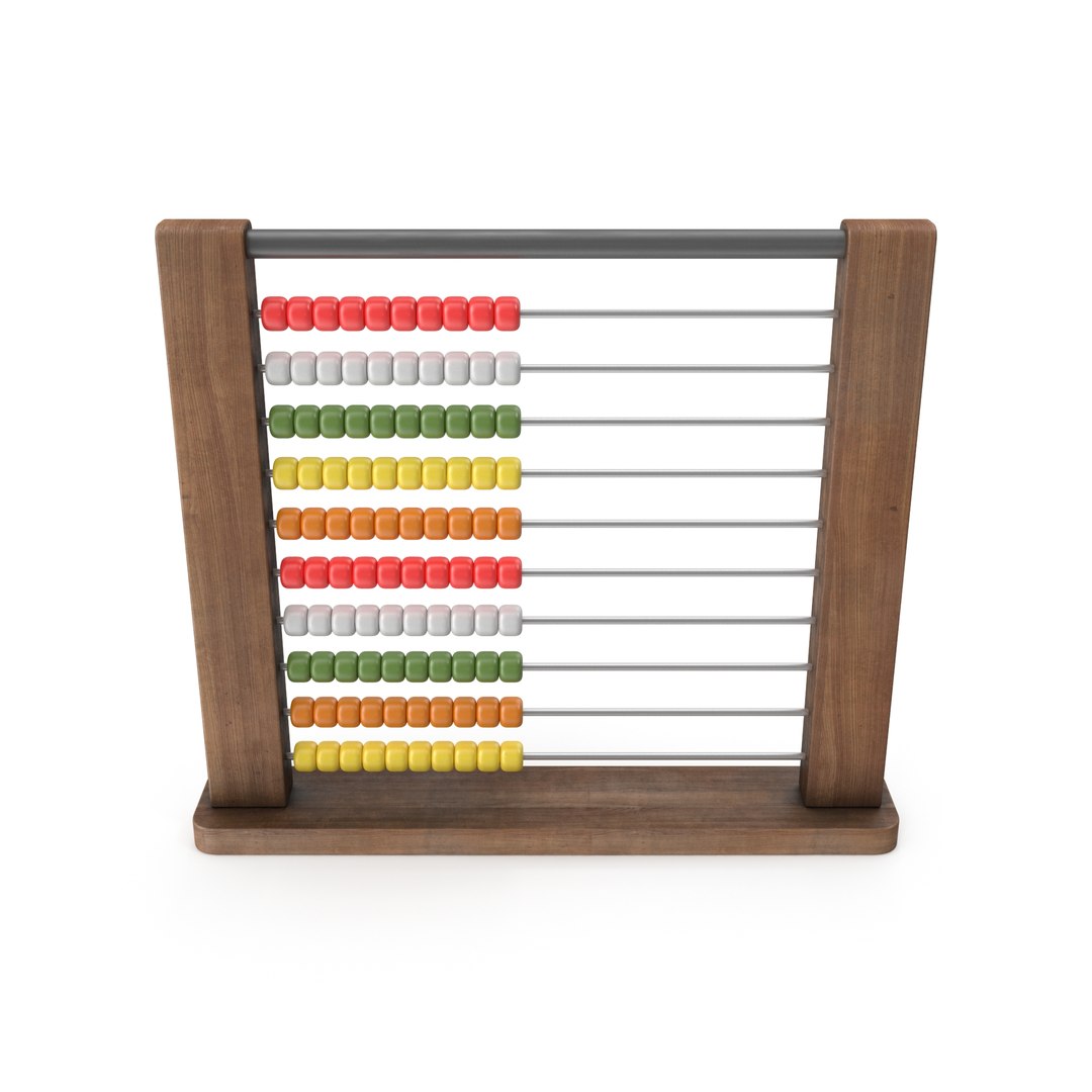 3D Abacus Model - TurboSquid 1944143