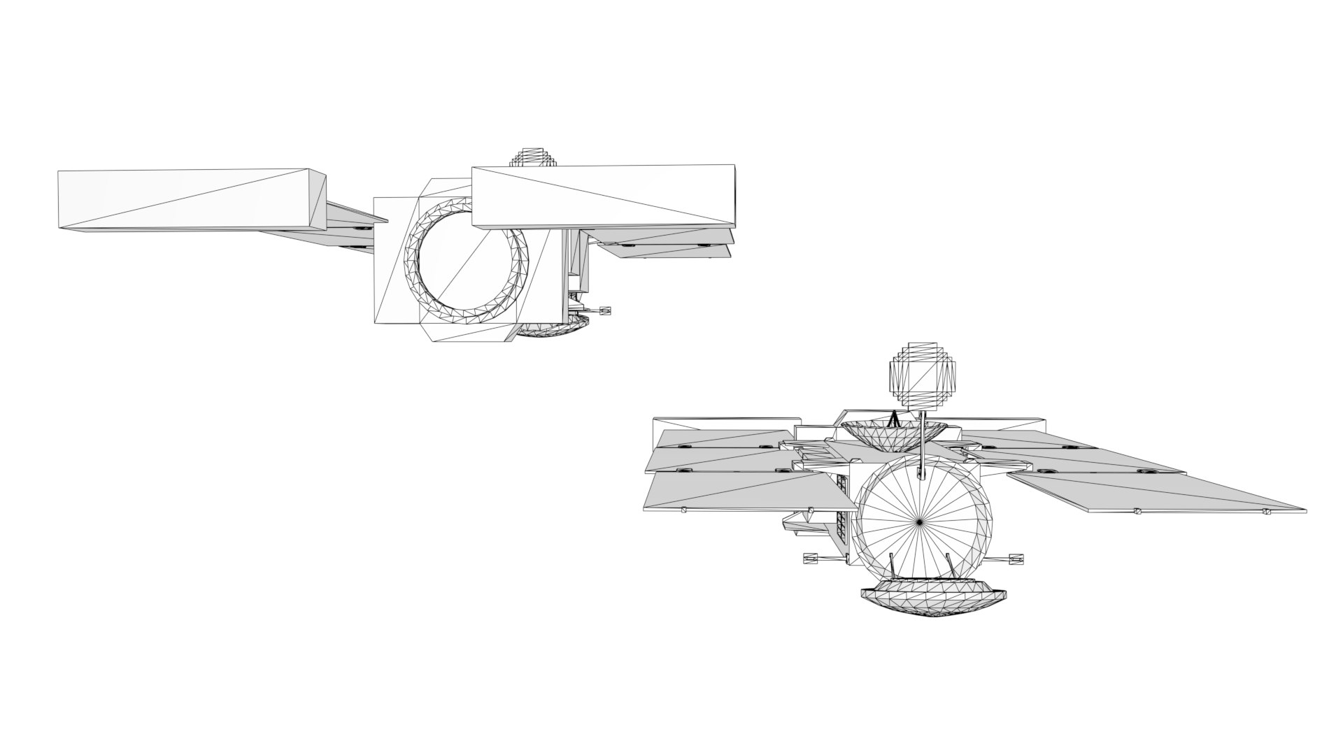 Stardust NExT Spacecraft 3D Model - TurboSquid 2317156