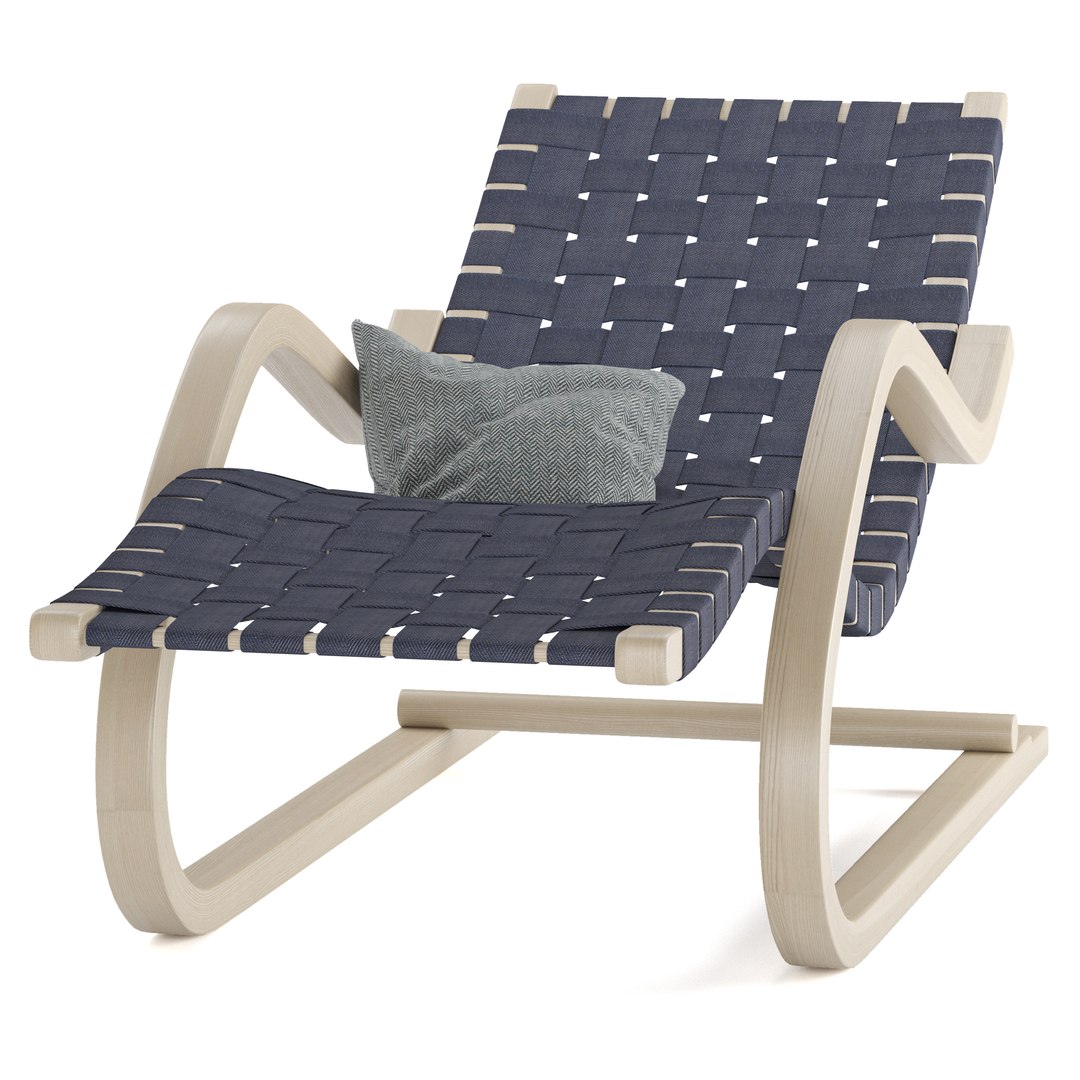 3D artek chair lounge model - TurboSquid 1651862