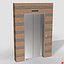 3ds max elevator door