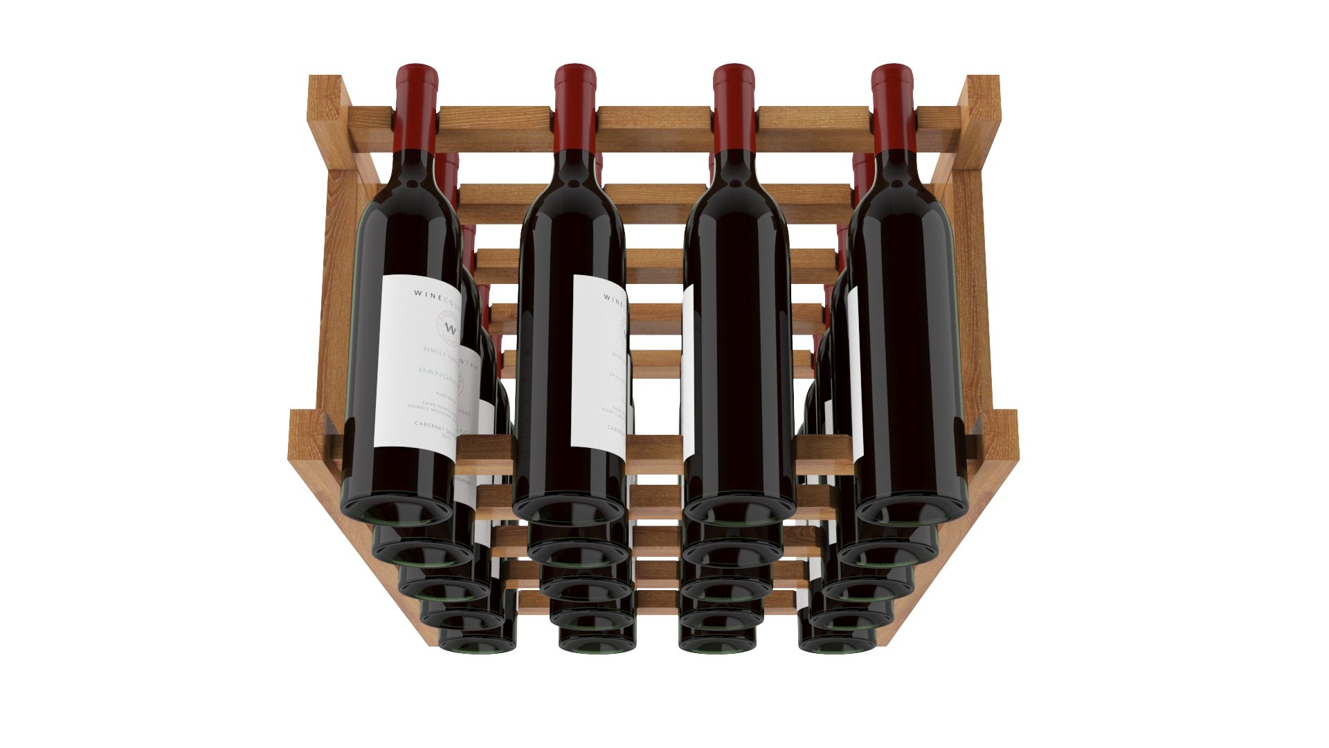 Wine Rack 3D - TurboSquid 1605402