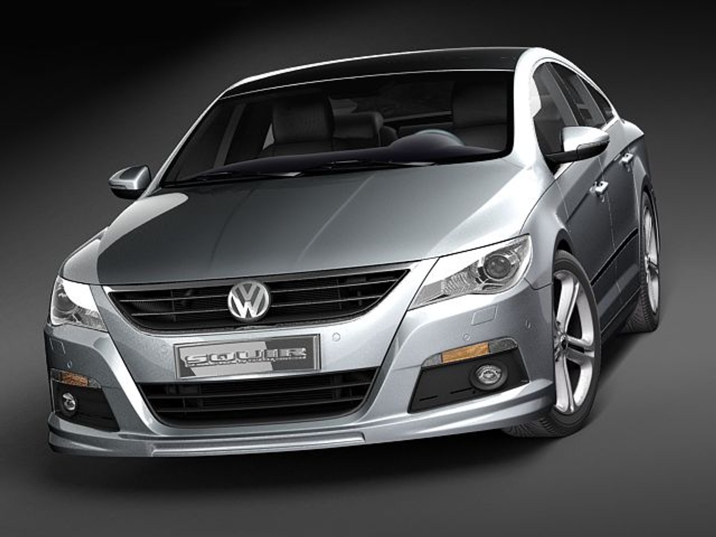 Volkswagen Passat Cc R 3d Model