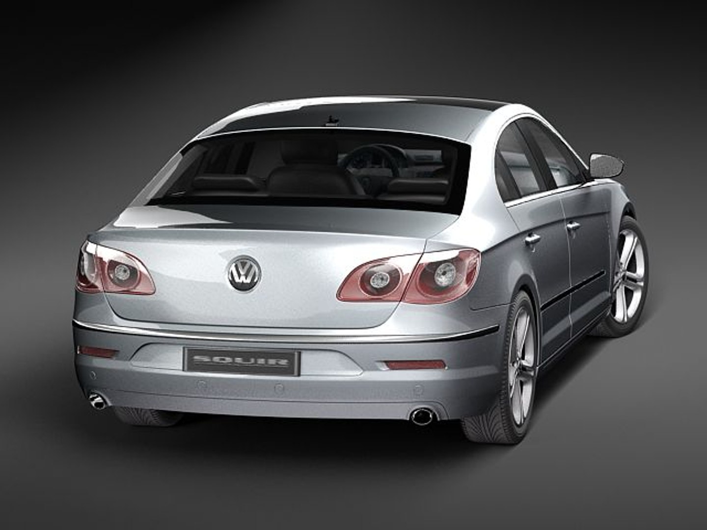 Volkswagen Passat Cc R 3d Model