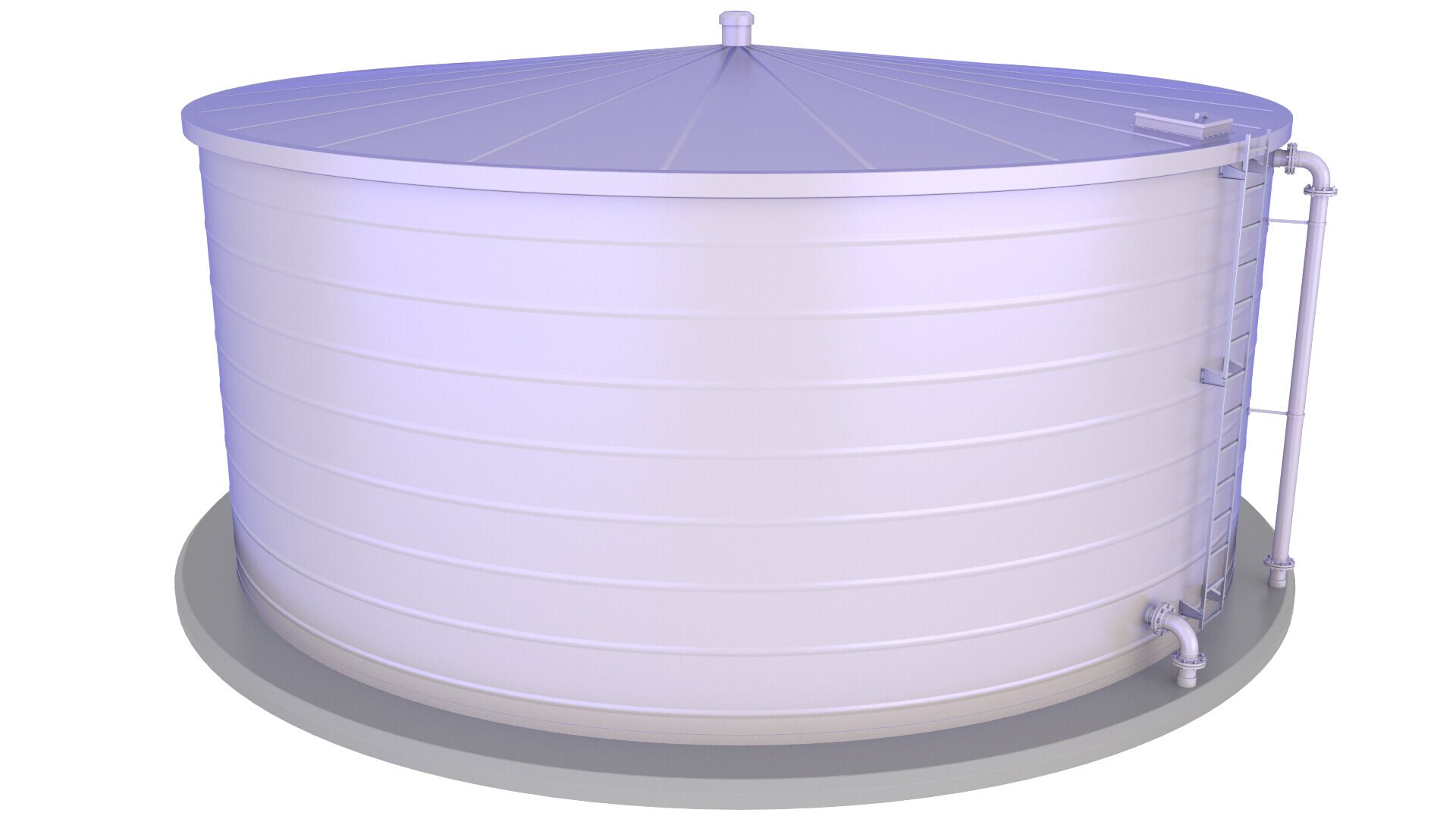 Fire Storage Water Tank 12 Model - TurboSquid 2108926