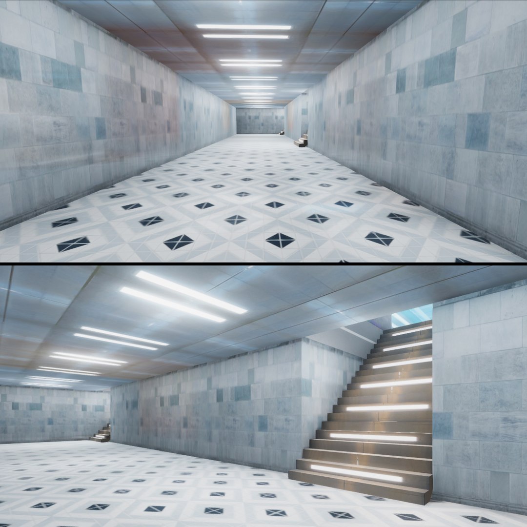 3D Modern Train Station - TurboSquid 1577271