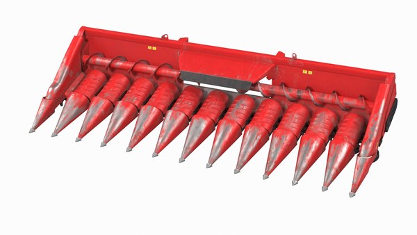 Rigid Corn Header 12 Rows Dirty model - TurboSquid 1724212