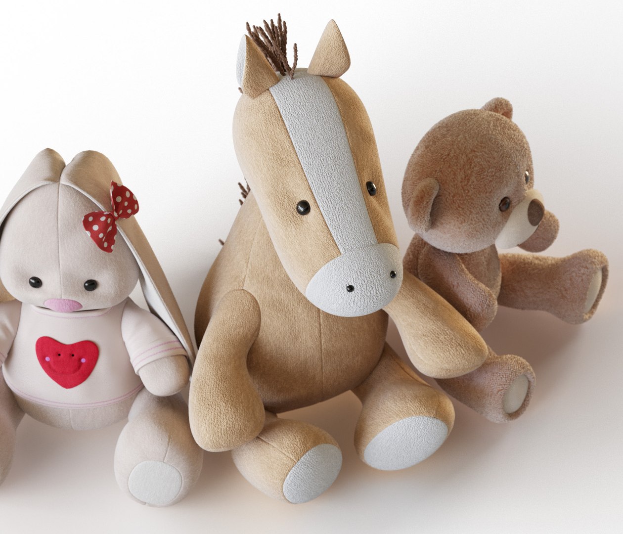 Soft Toys 3D Model - TurboSquid 1542510