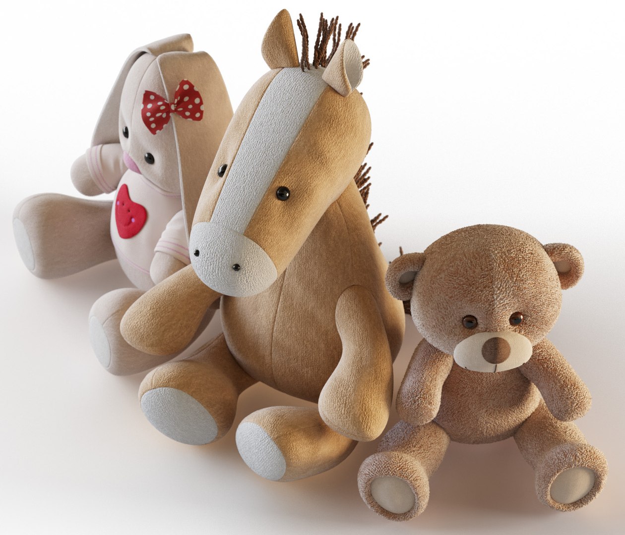 Soft Toys 3D Model - TurboSquid 1542510