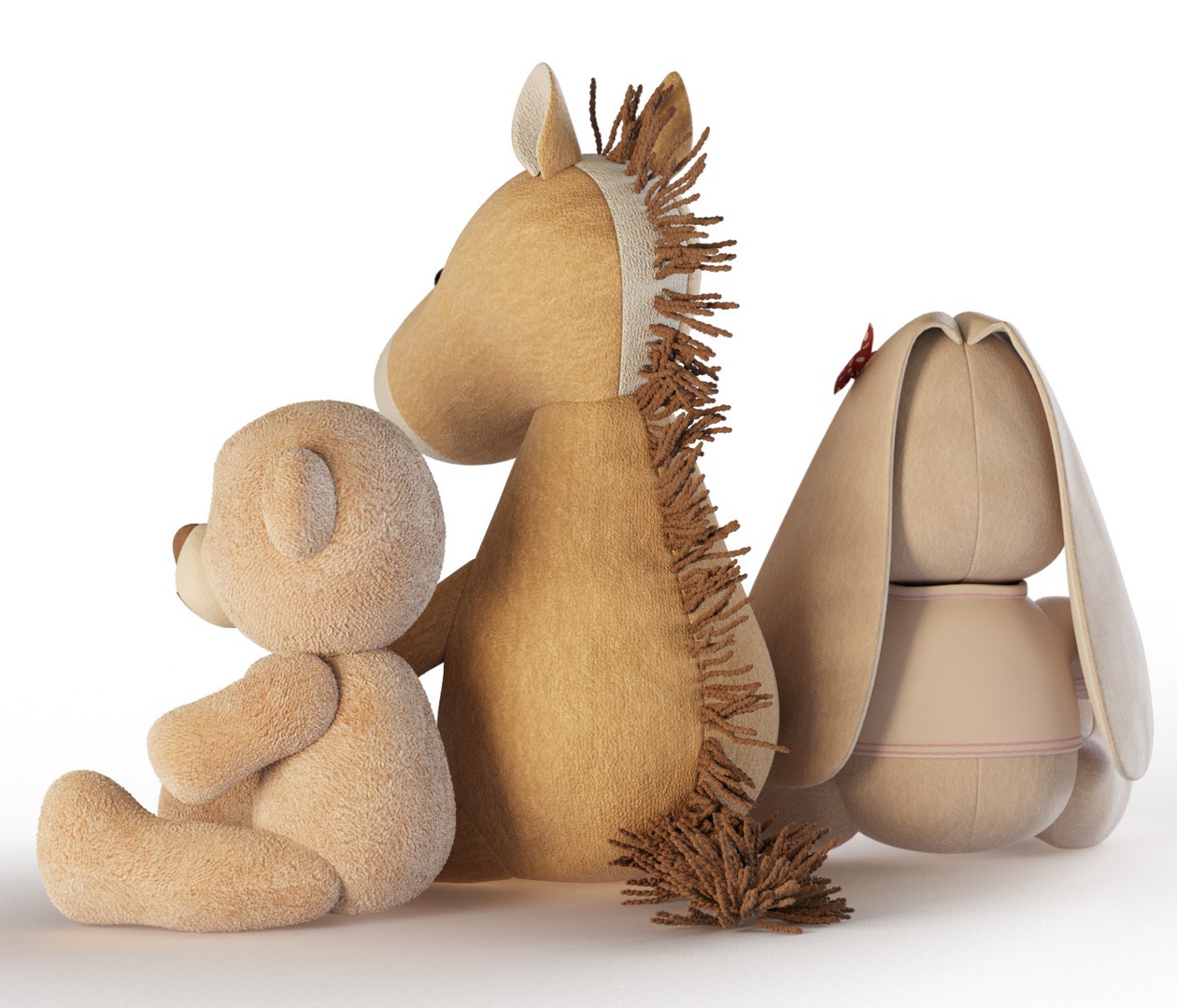 Soft Toys 3D Model - TurboSquid 1542510