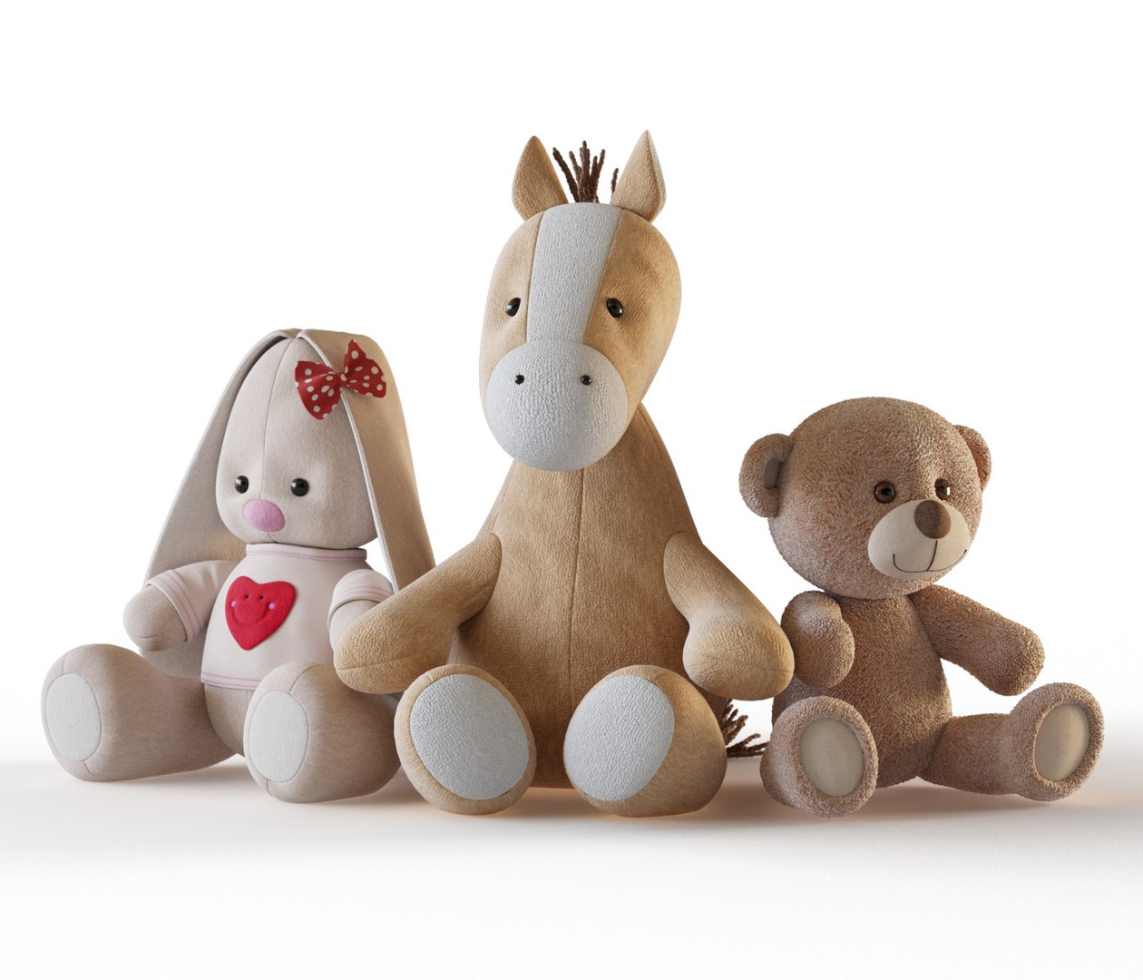 Soft Toys 3D Model - TurboSquid 1542510