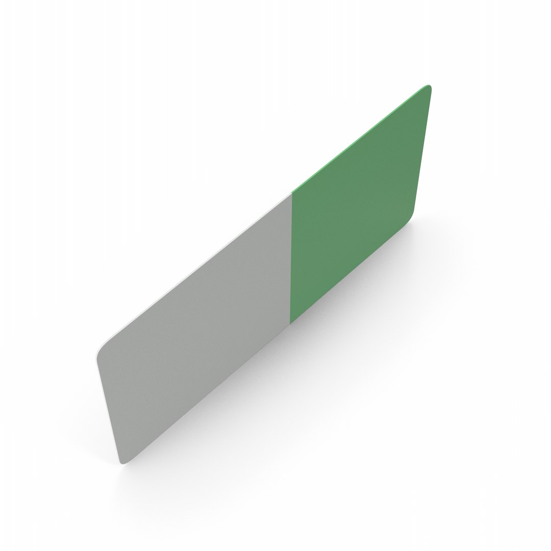 3D Green ID Card Model - TurboSquid 2192020