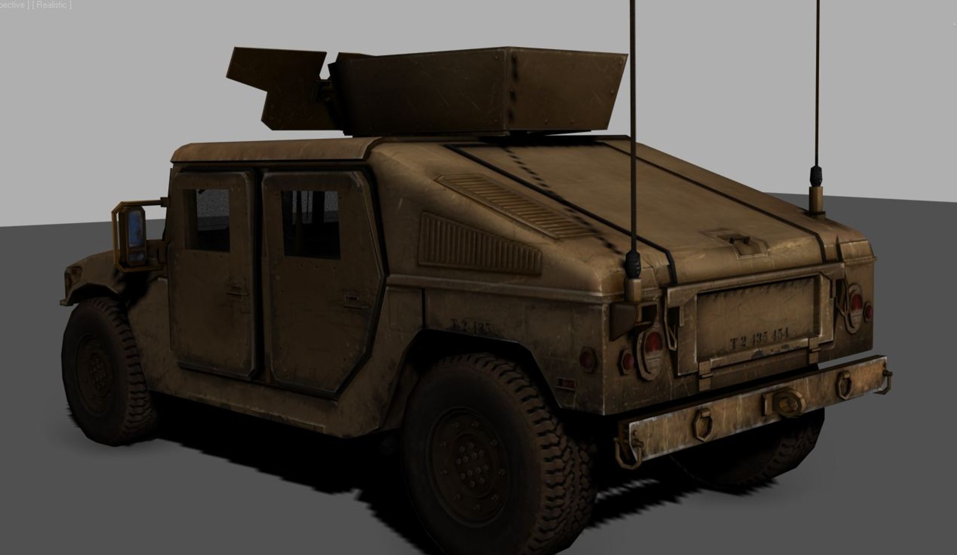 Max Hmmwv Modeled