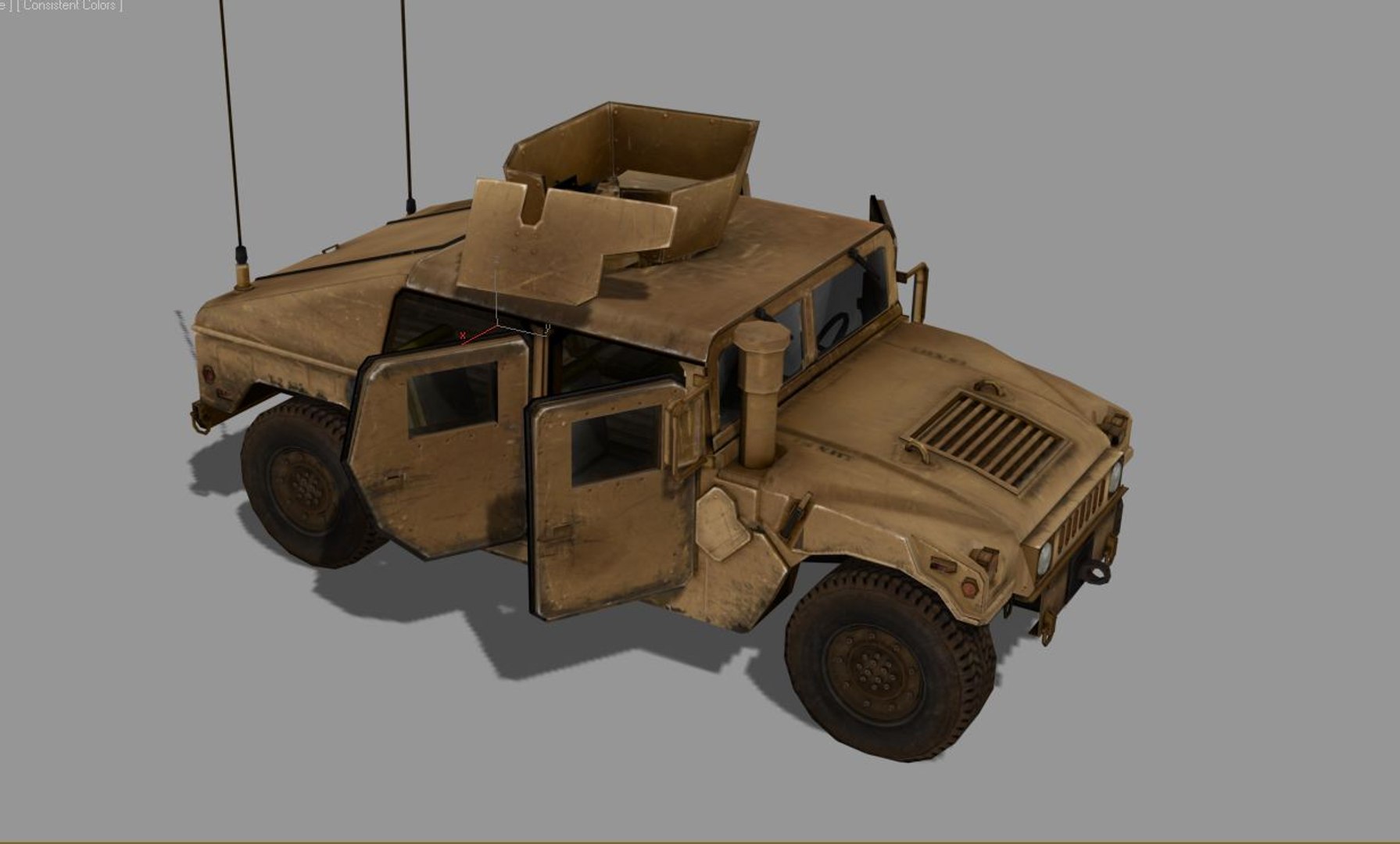 Max Hmmwv Modeled