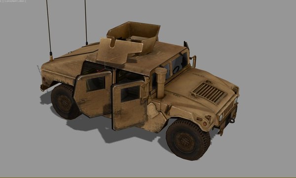 HMMWV 3D-Modell - TurboSquid 677883