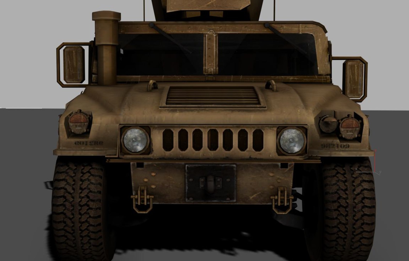 Max Hmmwv Modeled