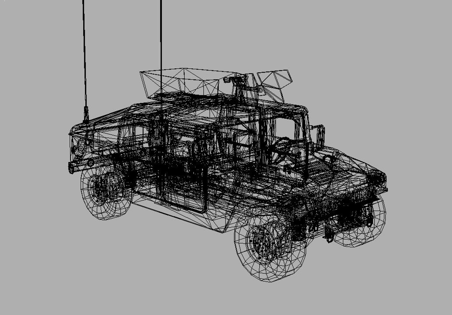 Max Hmmwv Modeled