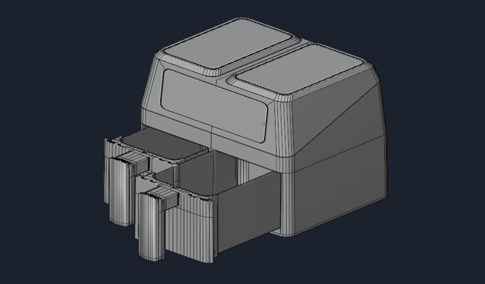 Free Deep Air Fryer 3D Model - TurboSquid 2062762