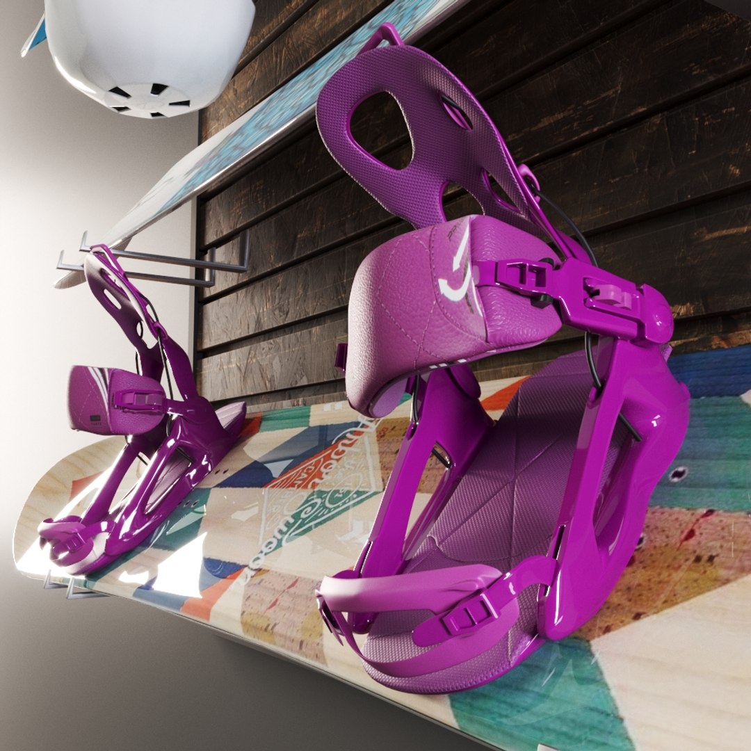 Snowboard Storage 3D Model - TurboSquid 1363255