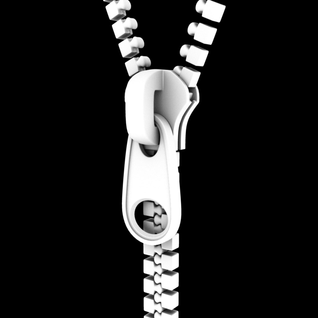 Zipper 3d Model