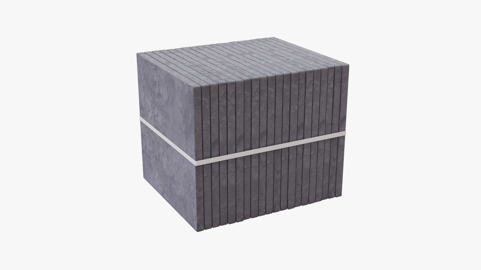 3D Stack Of Concrete Slabs - TurboSquid 2241629