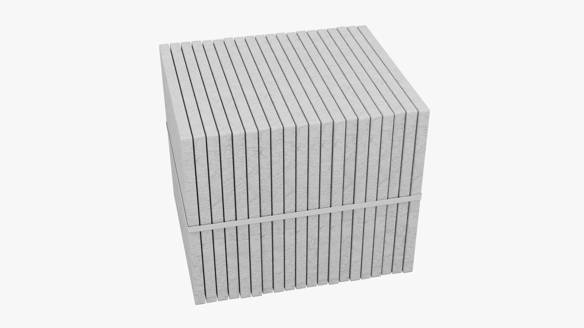 3D Stack Of Concrete Slabs - TurboSquid 2241629