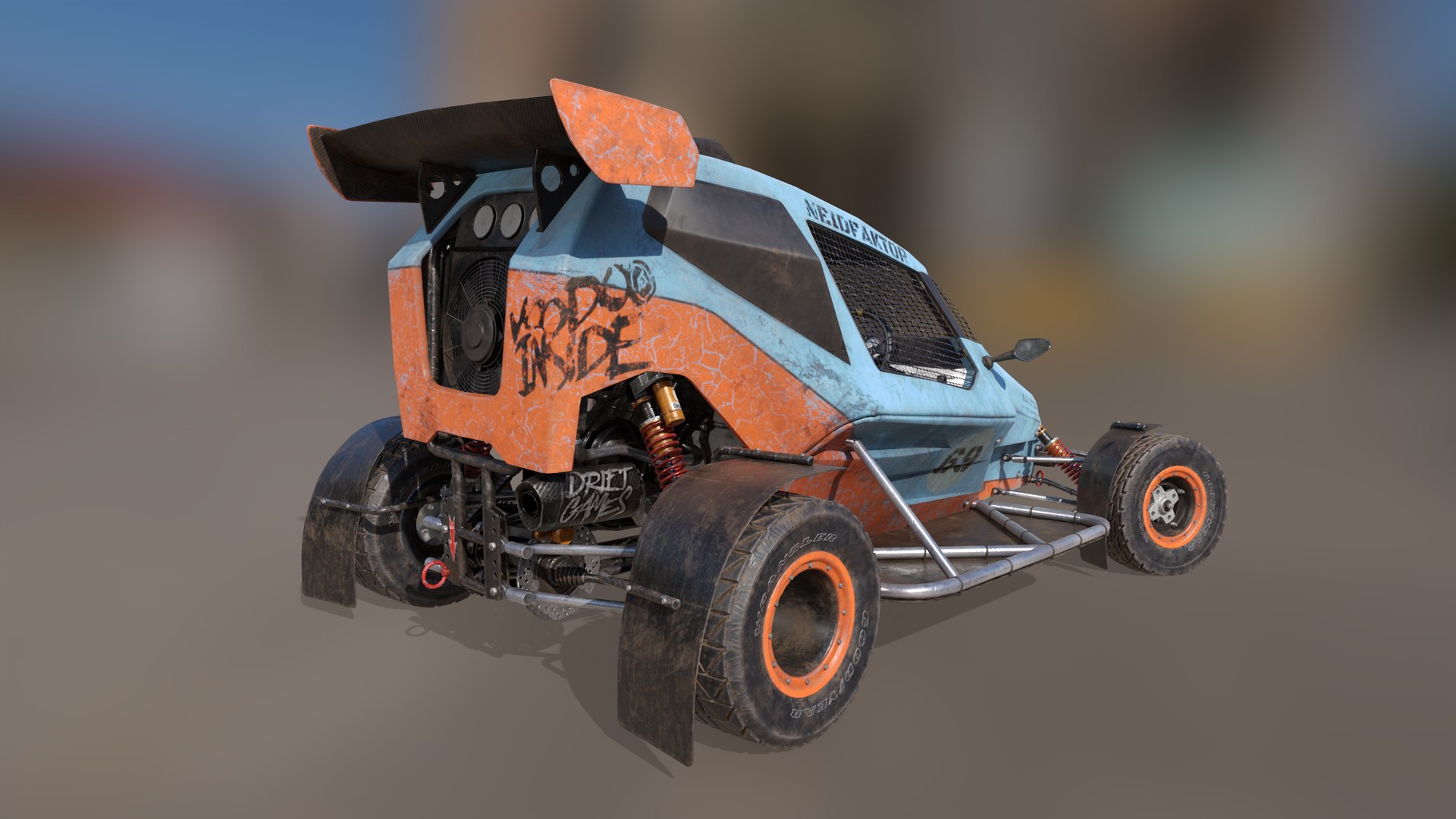 Buggi Cross 3D Model - TurboSquid 1900245