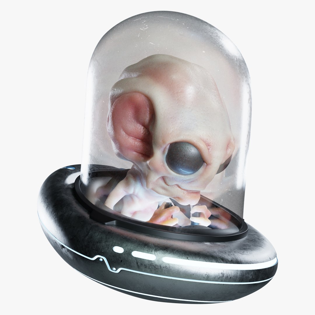 Alien UFO 3D model - TurboSquid 2033267