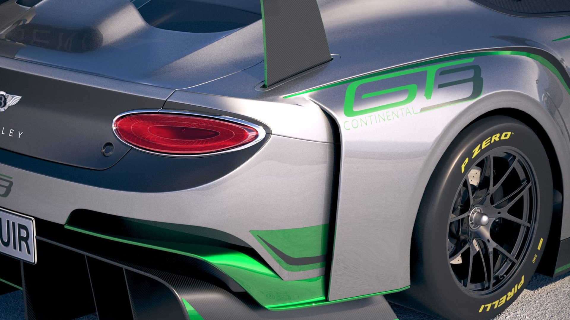 3D Bentley Continental Gt3 - TurboSquid 1265236