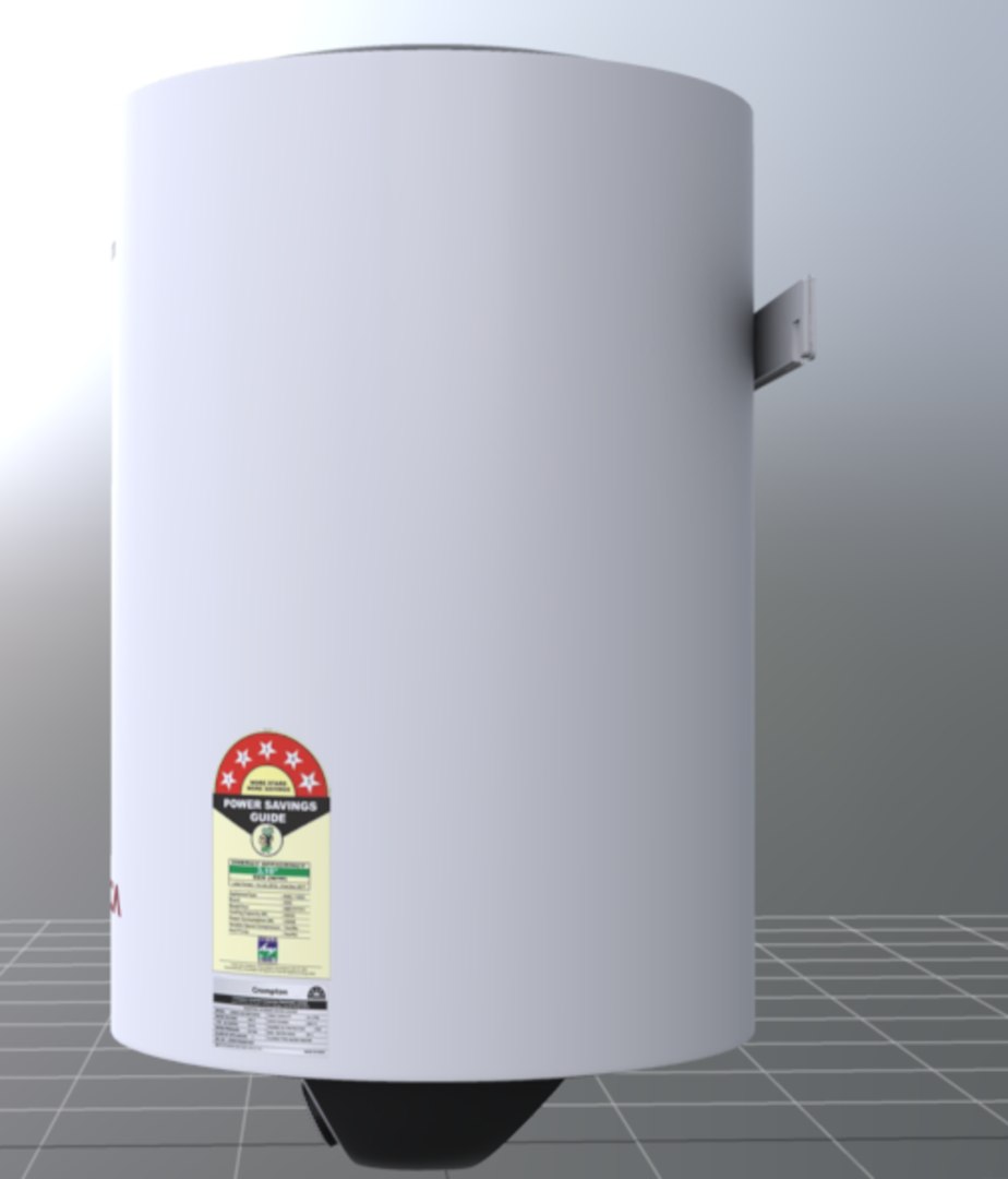 Crompton Amica 15 L Storage Water Geyser 3D Model - TurboSquid 2148168