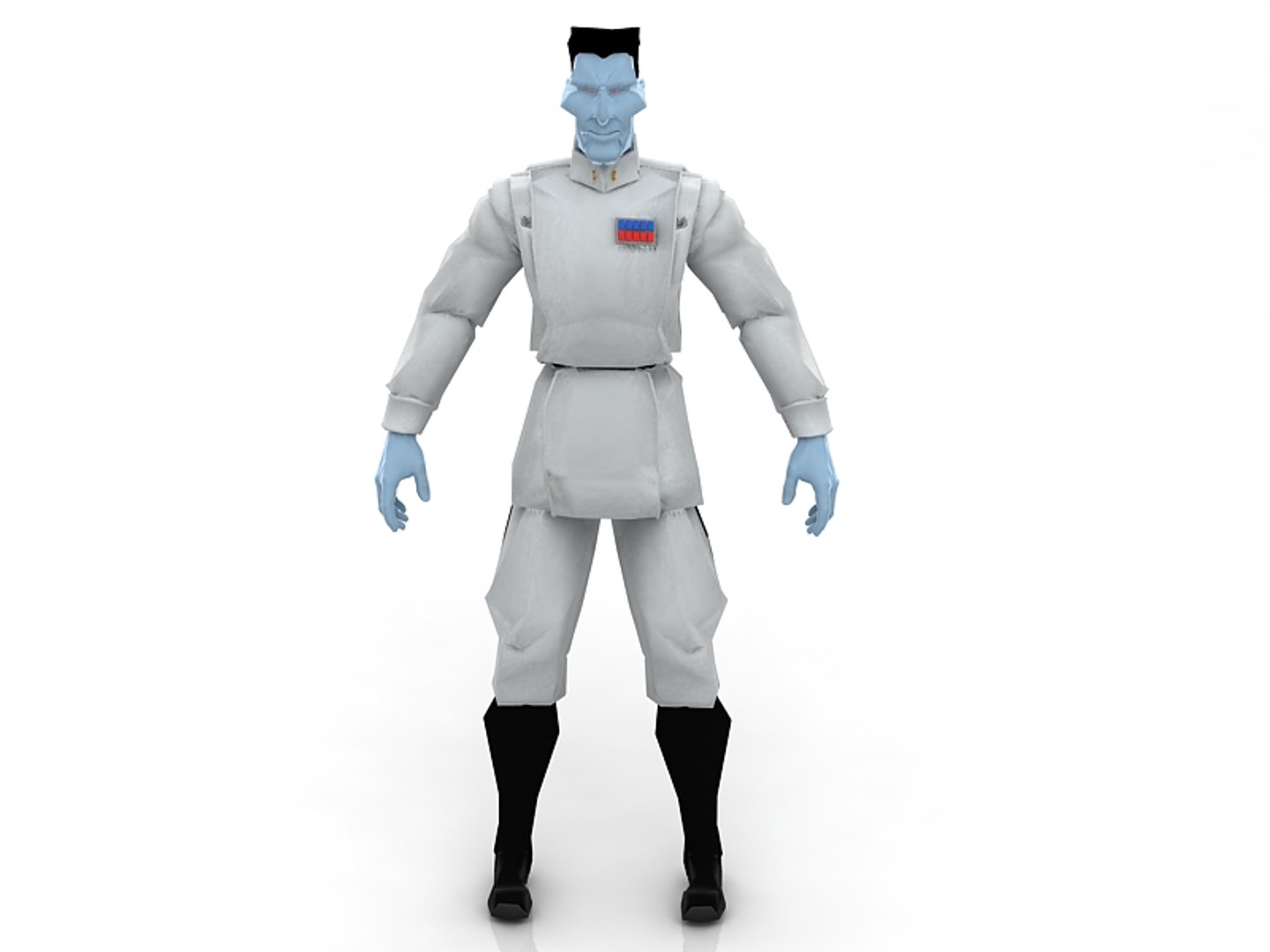 Grand Admiral Thrawn Uniform Model - TurboSquid 1618522