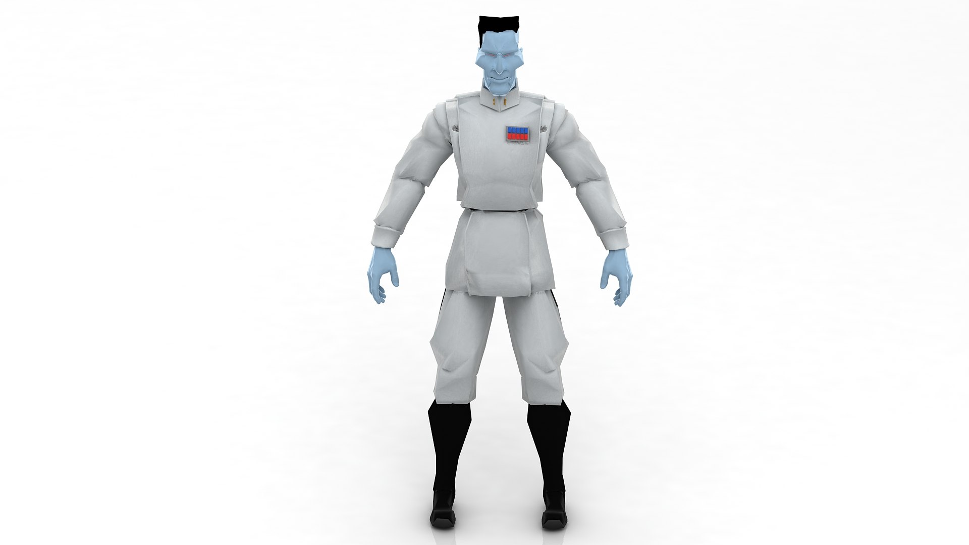 Grand Admiral Thrawn Uniform Model - TurboSquid 1618522