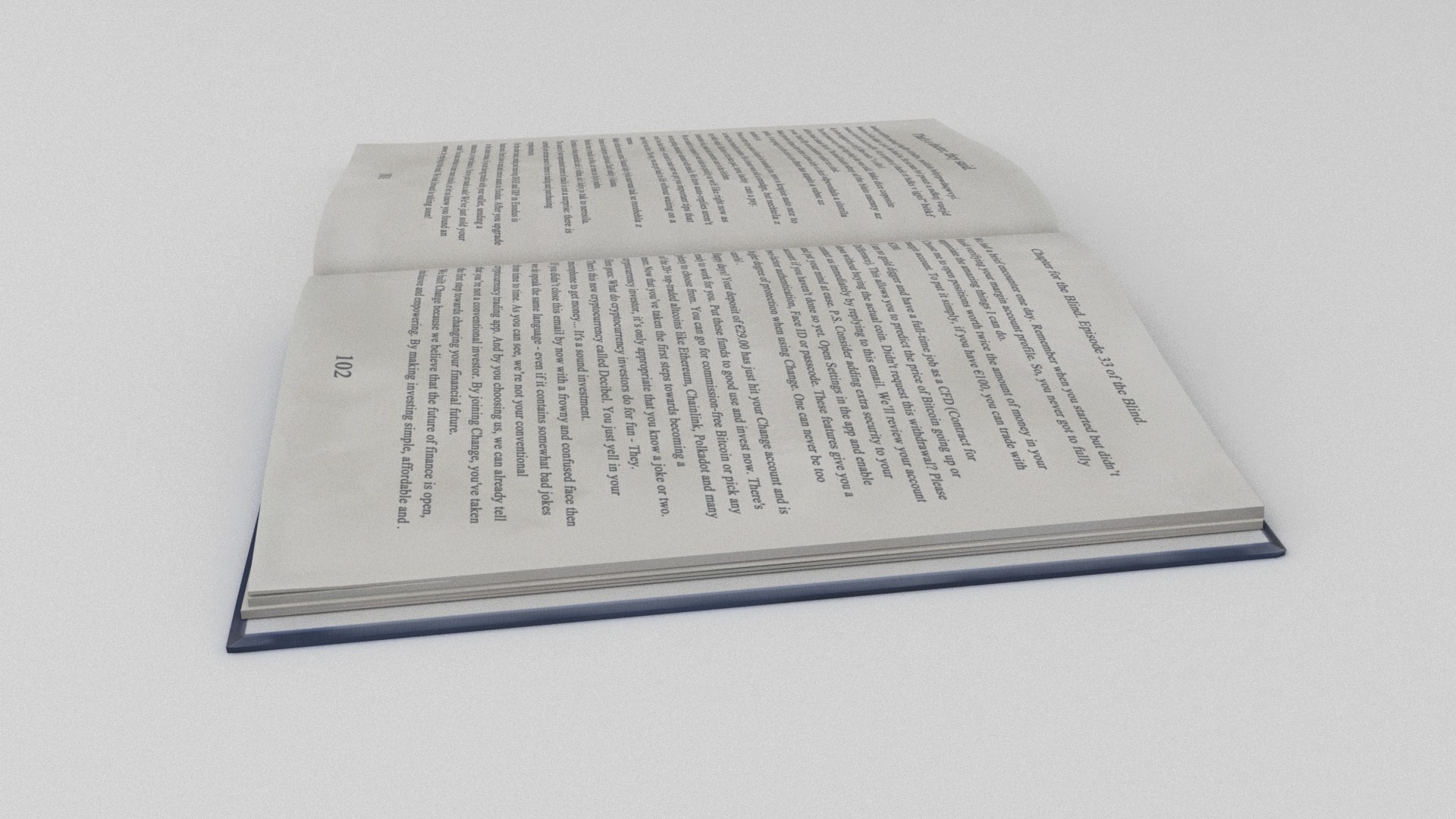 Open Book 3D Model - TurboSquid 1689337