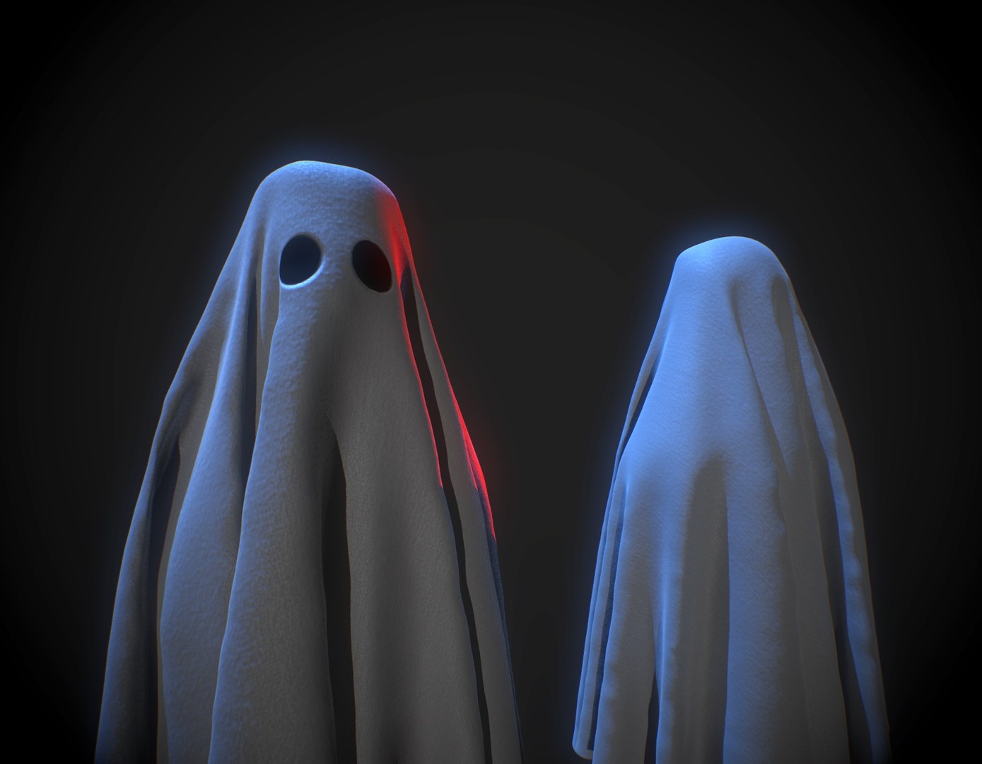 Ghost cloth 3D model - TurboSquid 1286080