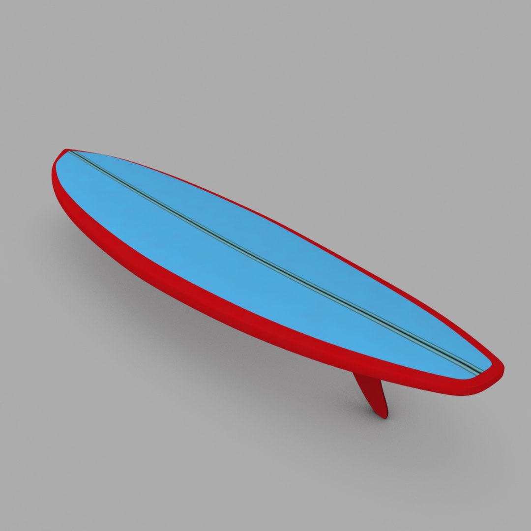 Surfboard 04 3d Model