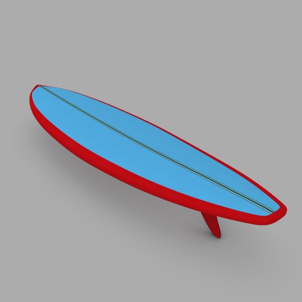 surfboard 04 3d model
