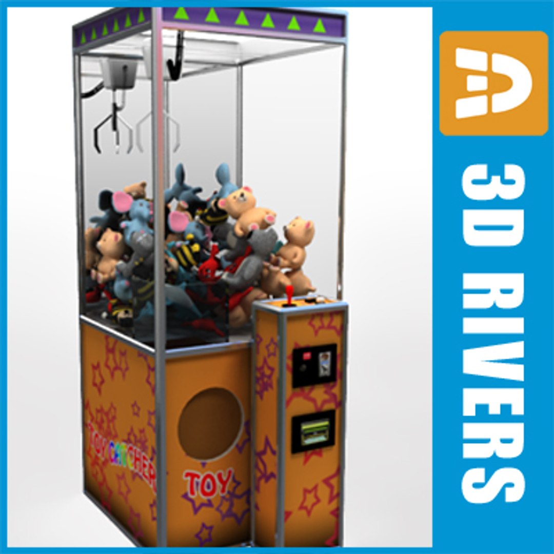 Claw Vending Machine 3d Max