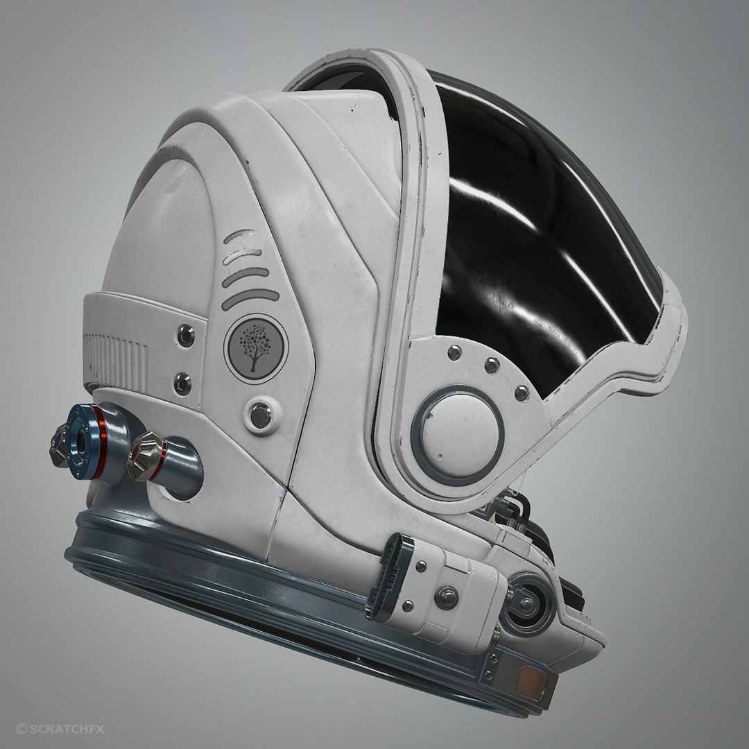 Astronaut Helmet Explorer Mk1 3d Obj