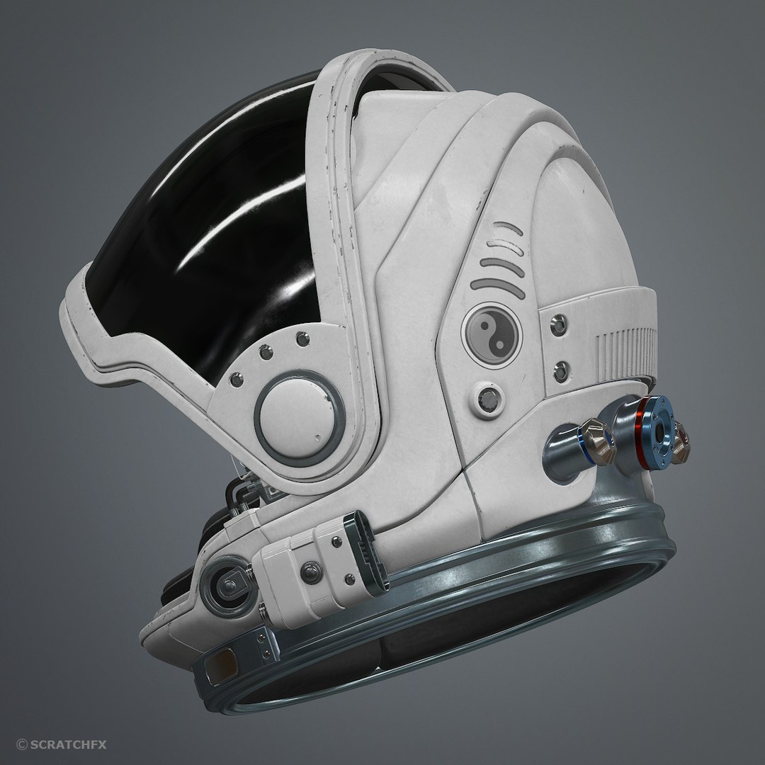 Astronaut Helmet Explorer Mk1 3d Obj
