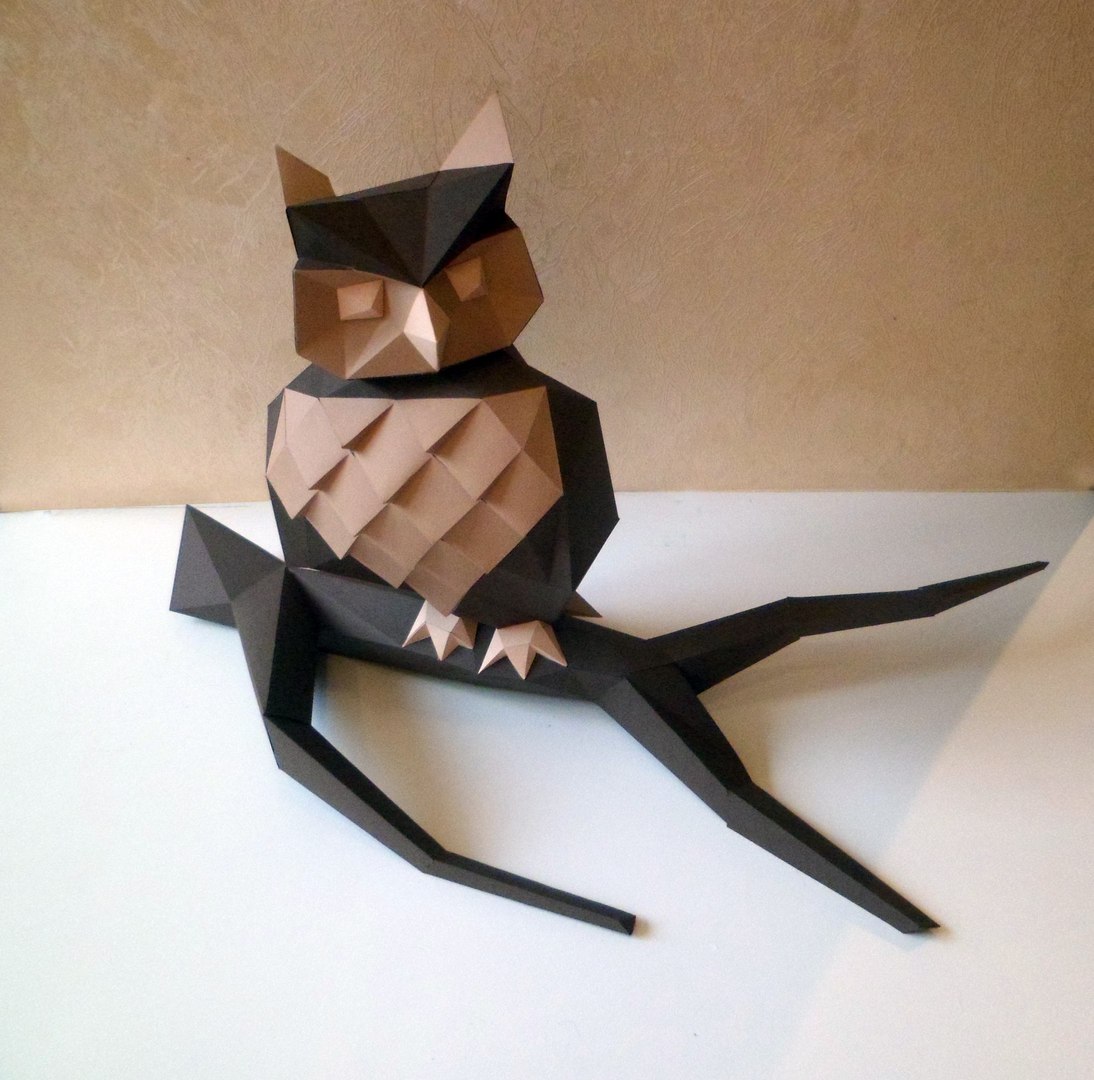 3D Owl Trophy Decorate - TurboSquid 1395059