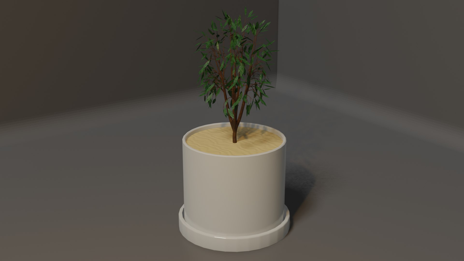 3D Potted Plant 3D Model Model - TurboSquid 2044076