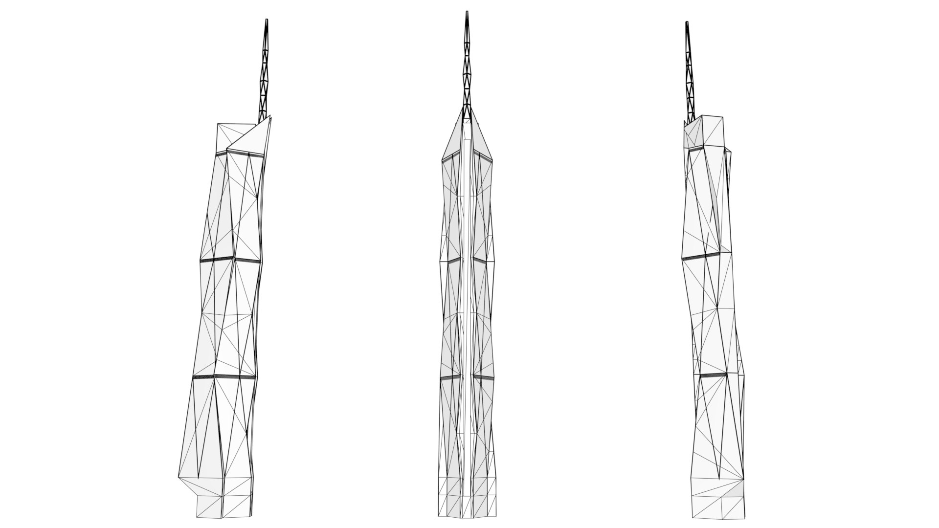 Merdeka 118 3D - TurboSquid 1869185
