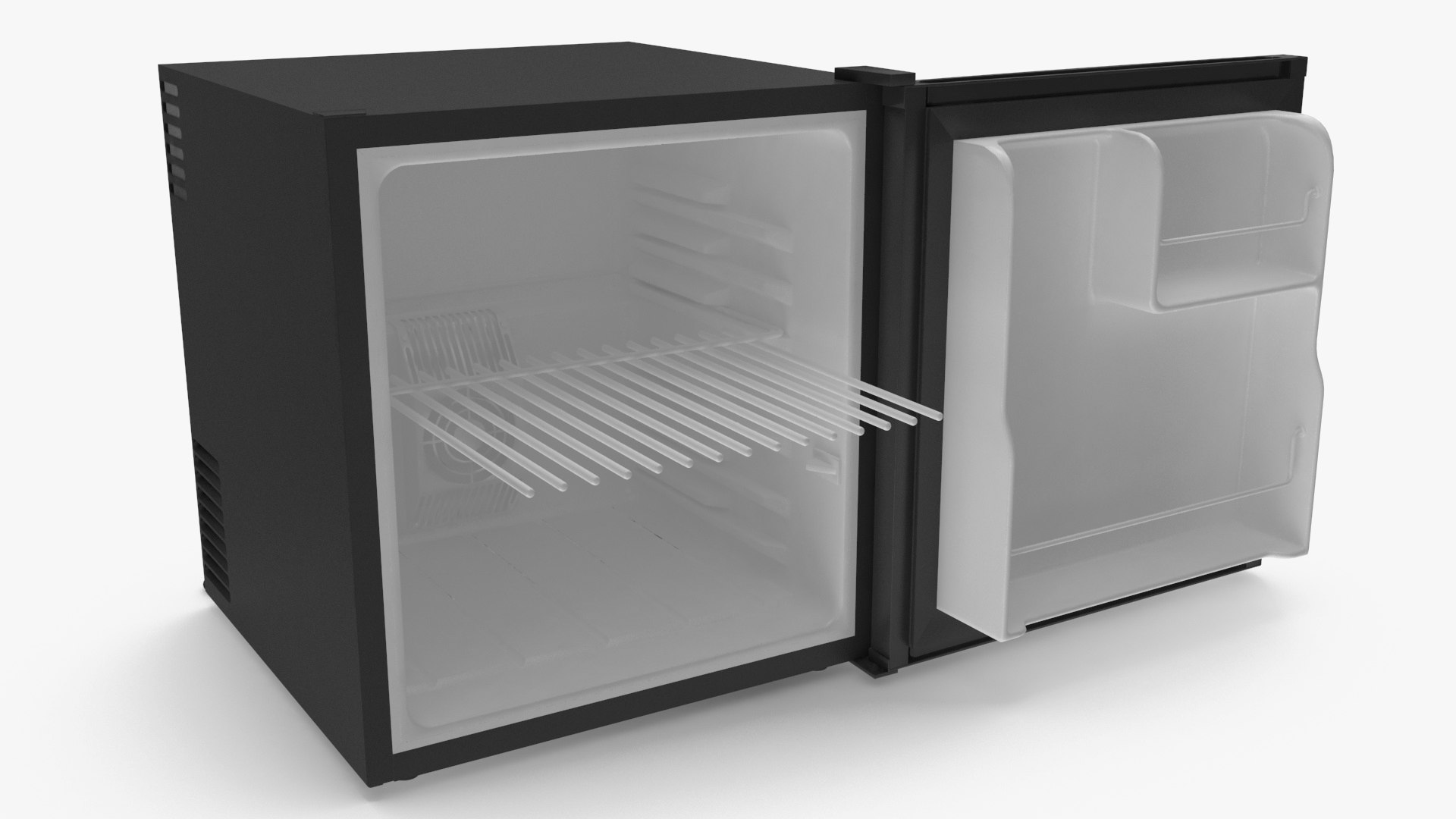 3D Model Single Door Mini Fridge - TurboSquid 2140585
