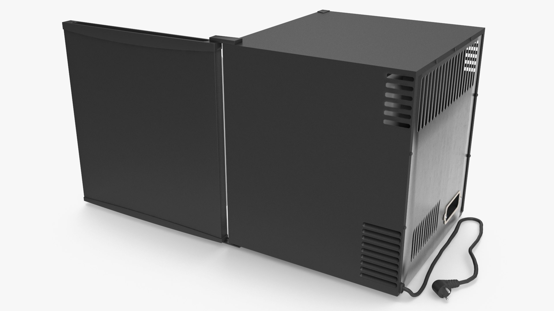 3D Model Single Door Mini Fridge - TurboSquid 2140585