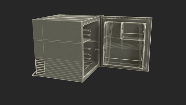单门迷你冰箱3D模型 - TurboSquid 2140585