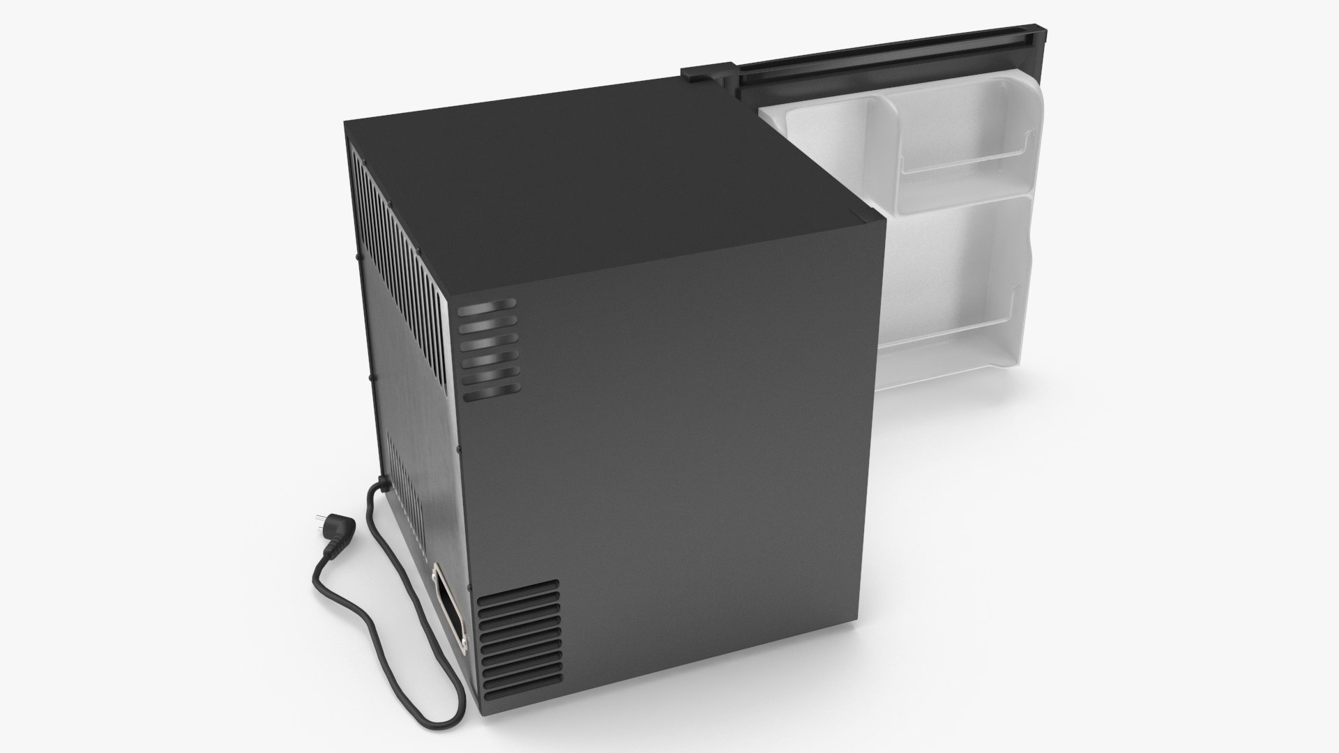 3D Model Single Door Mini Fridge - TurboSquid 2140585